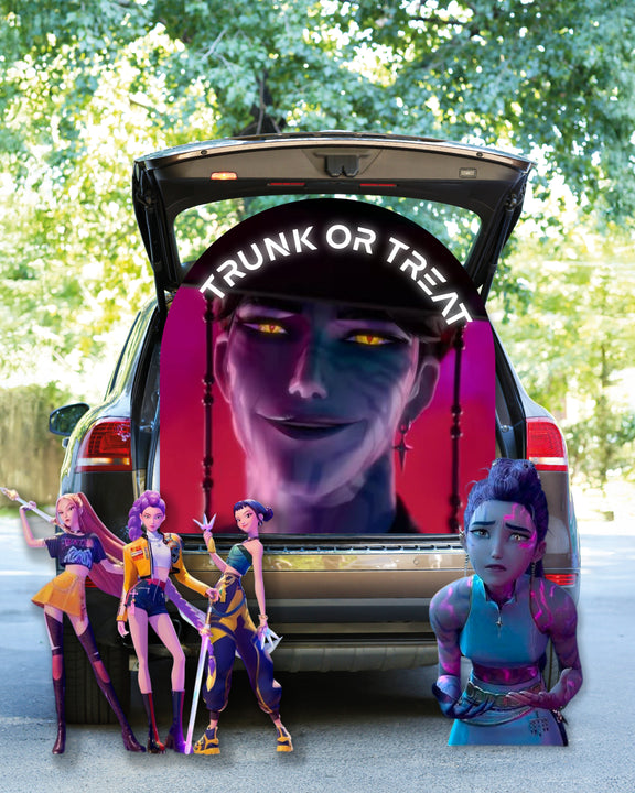 KPop Demon Hunters Trunk or Treat halloween themed party Characters PR ...