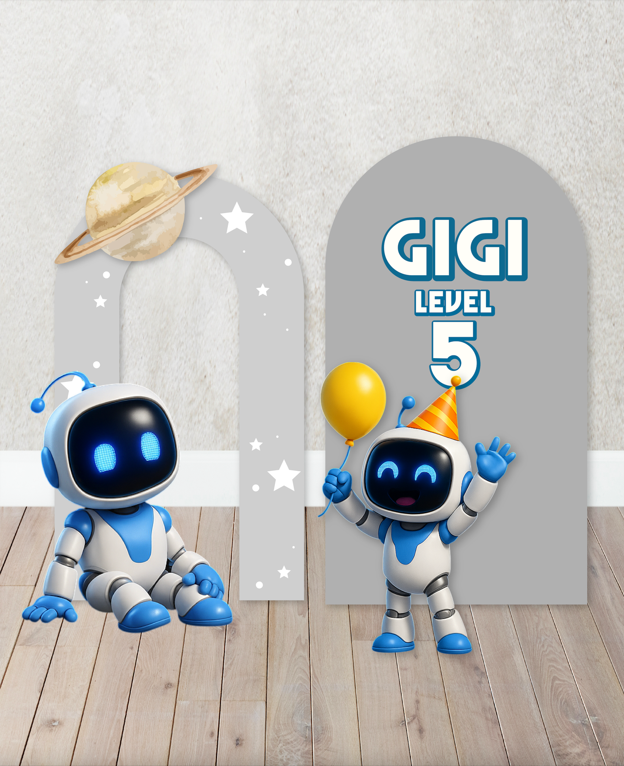 AstroBot Characters/Custom PROPS Cutouts in Foam Board for Birthday Pa ...