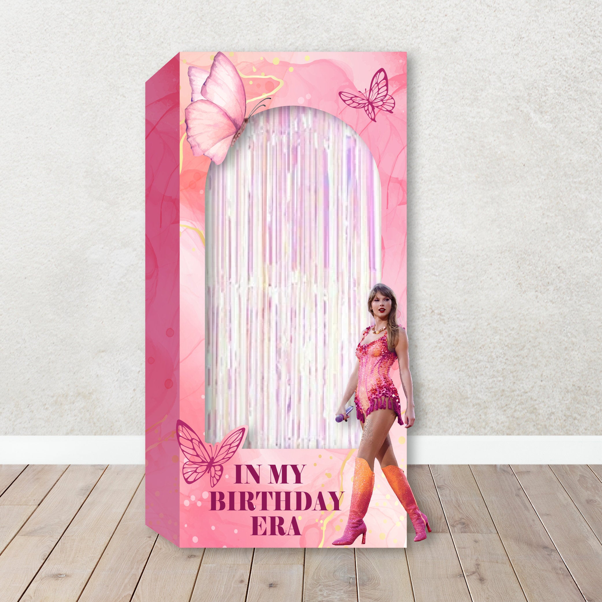 Taylor Swift Box Photo Booth. Eras Tour Box Birthday PhotoBooth. 1989 ...