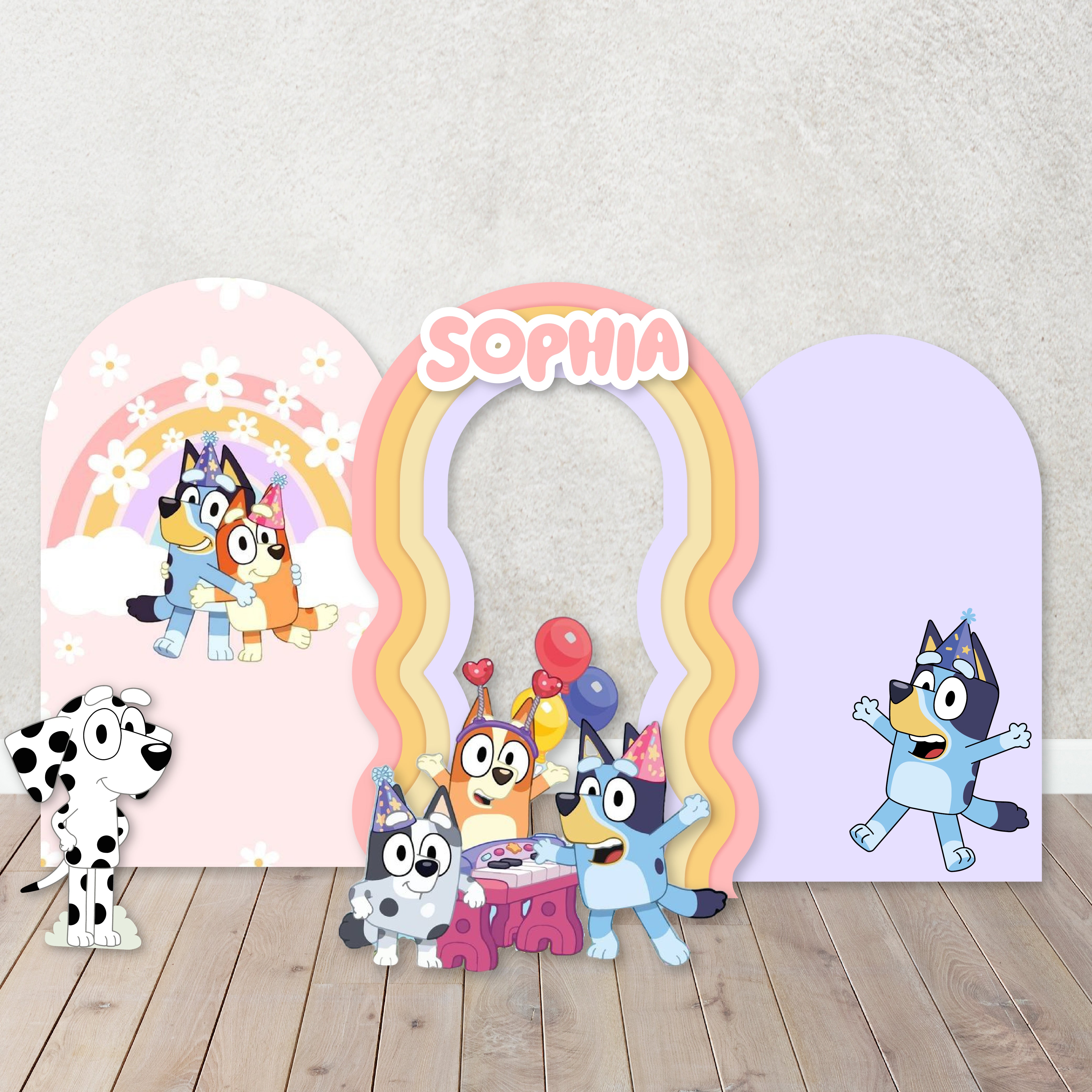 On this Episode of Bluey Party decoration, backdrops, props, Bluey pro ...