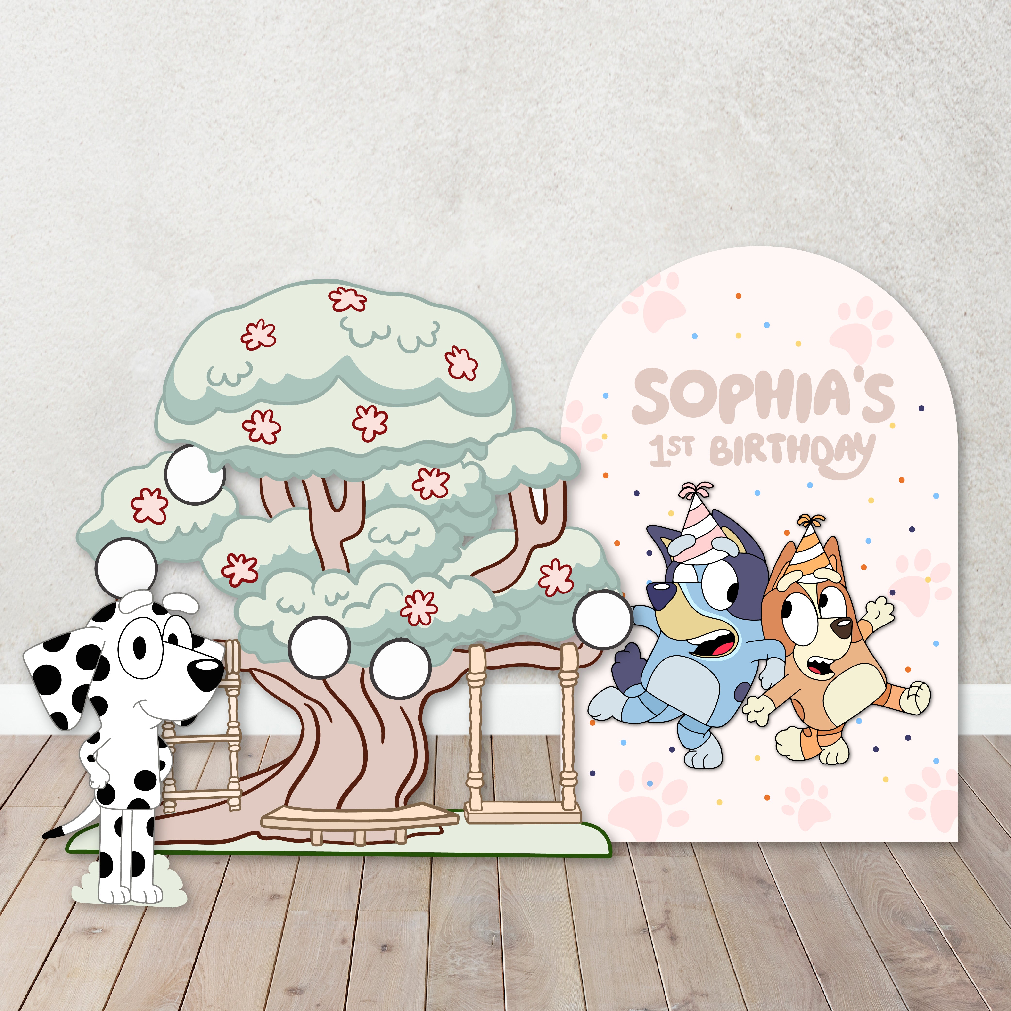 On this Episode of Bluey Party decoration, backdrops, props, Bluey pro ...